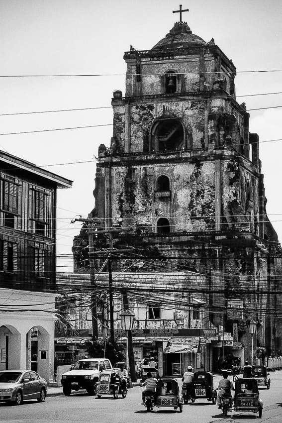 [Philippines] Sinking Bell Tower Of St.William Cathedral | Travel ...