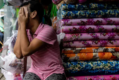Bashful Woman And Sleeping Mats [Myanmar] Travel, Photo and Essay by ...