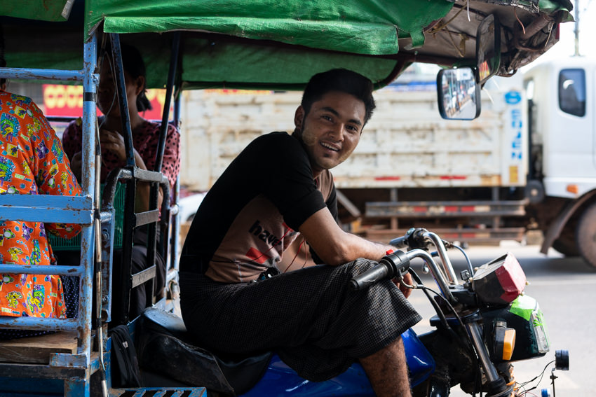 [Myanmar] Driver Smiling Beside Steering Wheel | Travel, Photo and ...